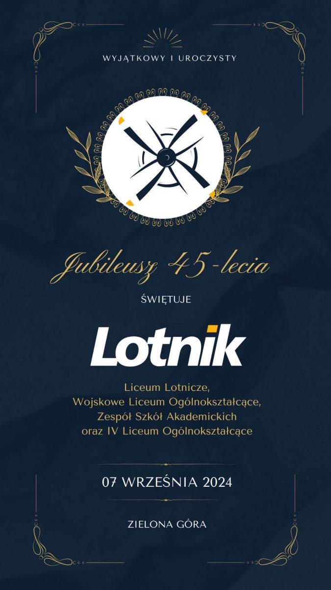 Bilety Bal Absolwenta IV Liceum Ogólnokształcącego, 07.09.2024 19:00 Zielona Góra | abilet.pl